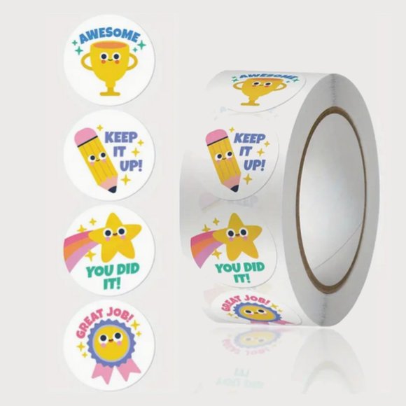 Office | 2 Rolls 100 Stickers Teacher Coach Stickers | Poshmark